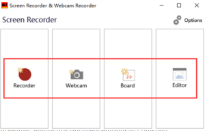 User Guide on Screen Recorder & Webcam Recorder - UWPLAB